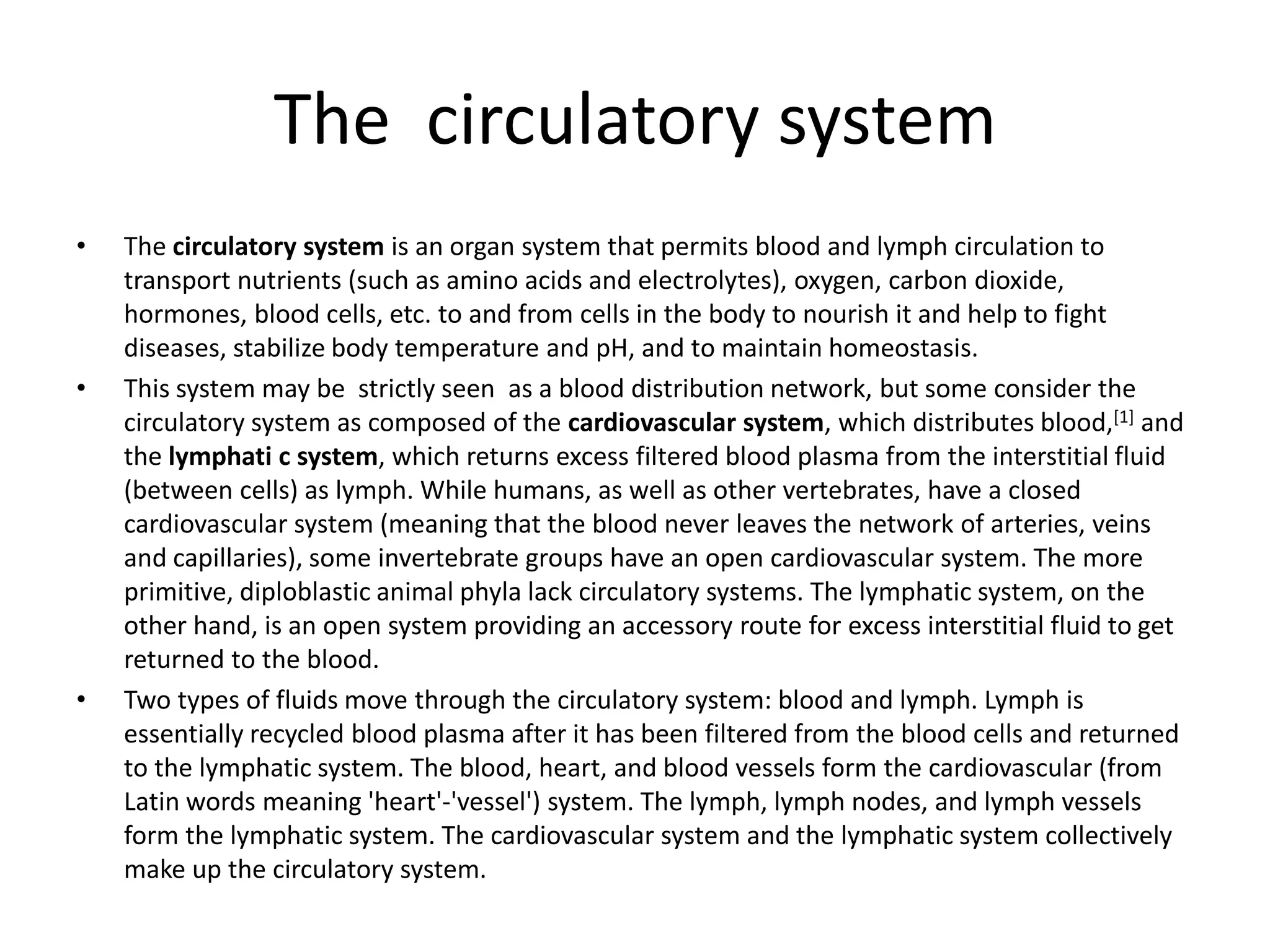 Human body systems | PPT