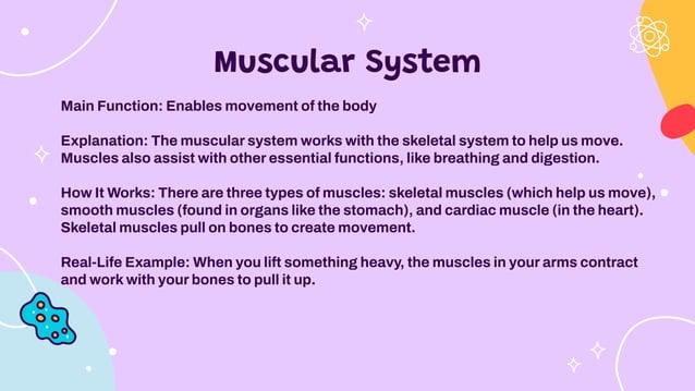 Human Body systems lessson 1 by hand made | PPT