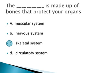 Human Body Systems Part 2 | PPTX
