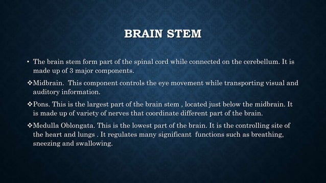 Human brain | PPTX | Brain and Nervous System Disorders | Diseases and ...