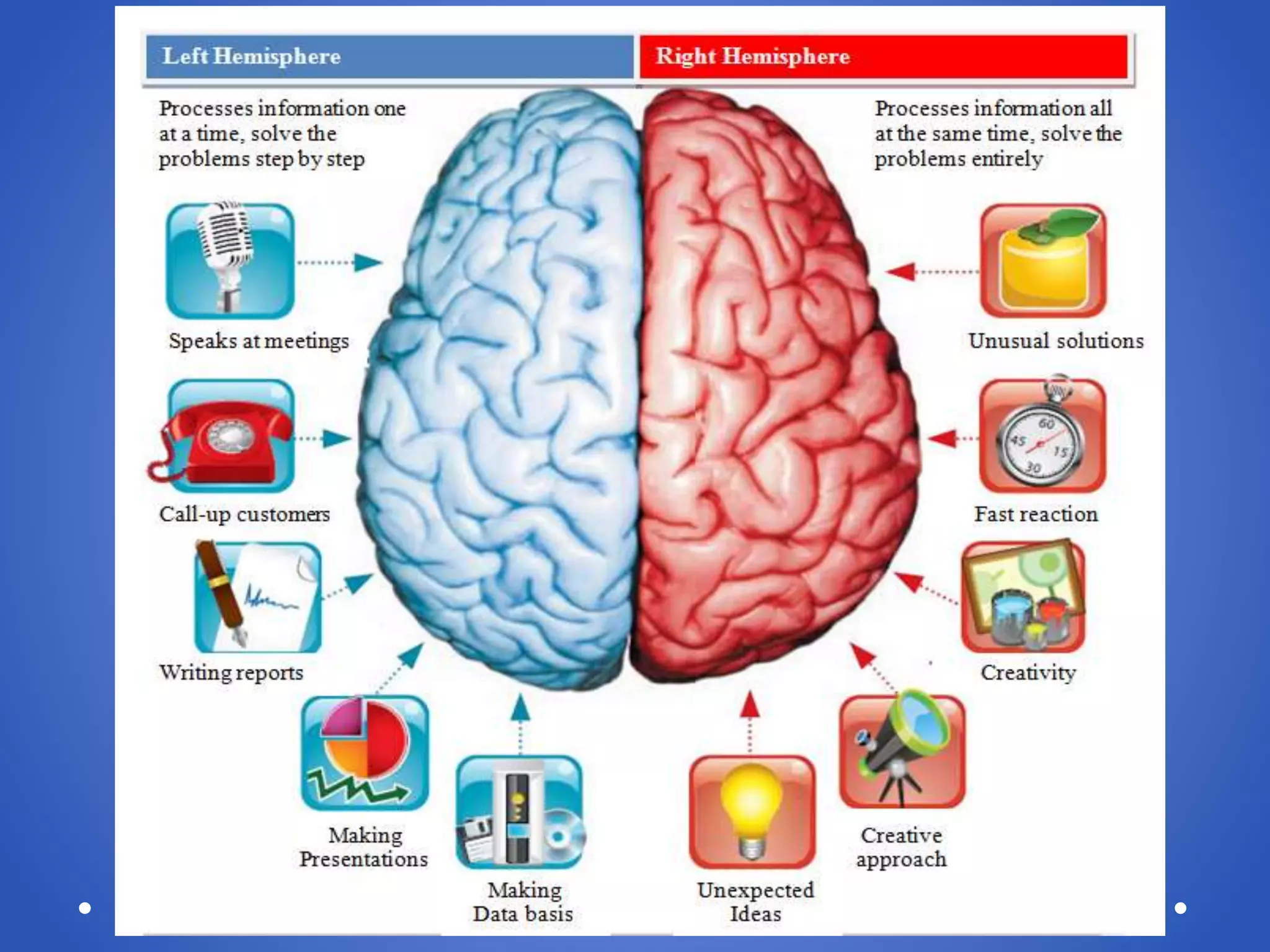 Human brain dominance and mid brain activation | PPTX | Brain and Nervous System Disorders ...