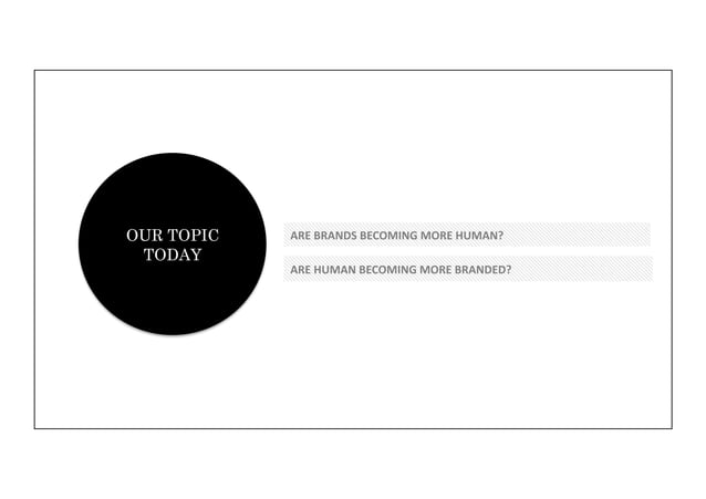 Human brands and branded humans | PPT