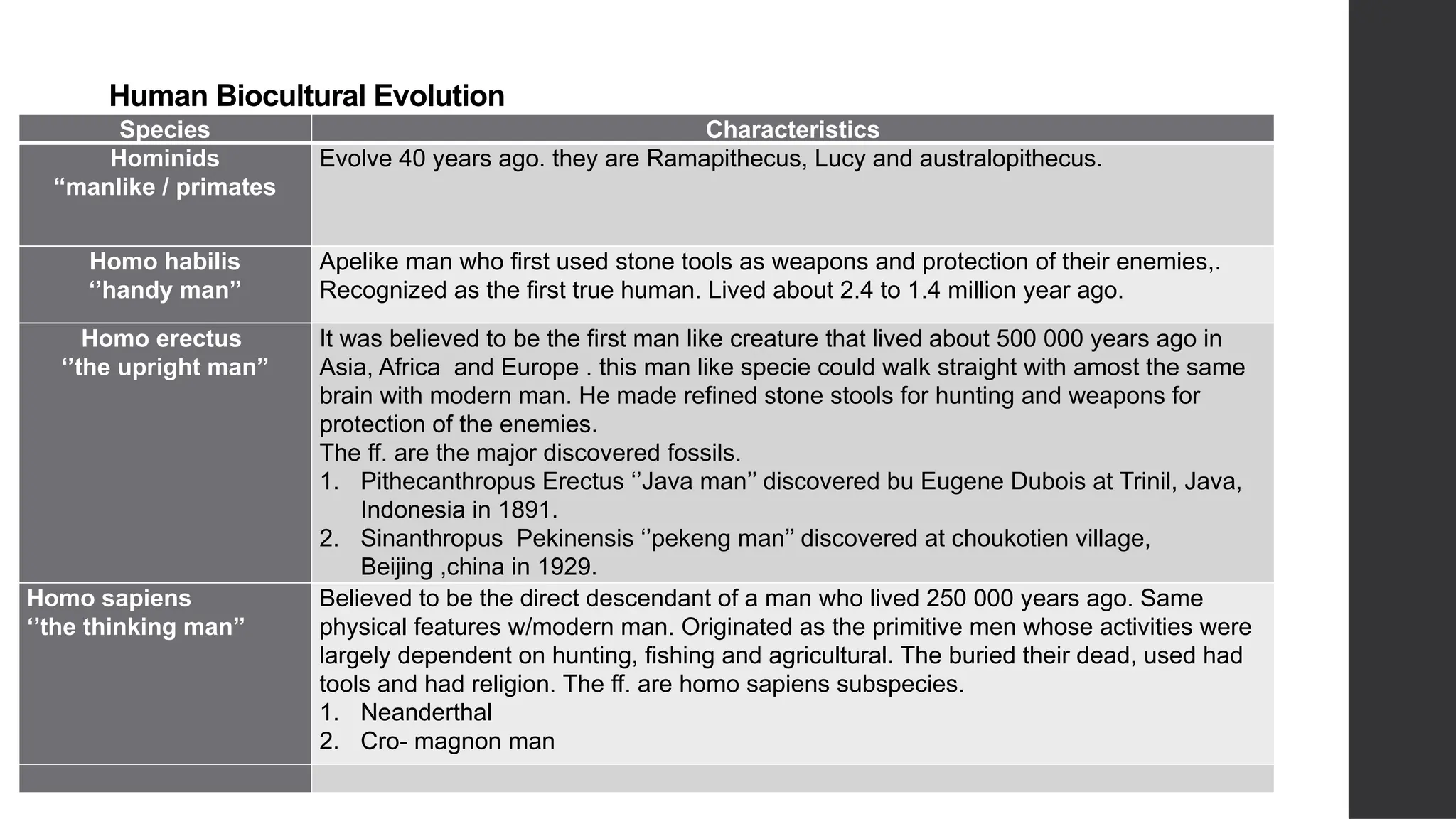 HUMAN CAPACITY FOR CUlTURE IN UNDERSTANDINGFB CULTURE SOCIETY AND ...