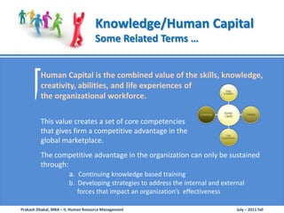 Human Capital Example
