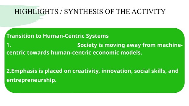 Human Capital Transition to Human Centri | PPT
