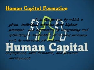 Human capital | PPTX