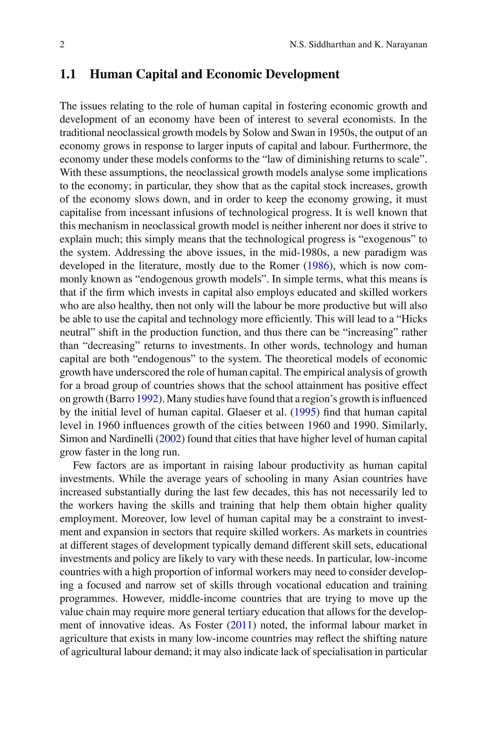 Human capital and development | PDF