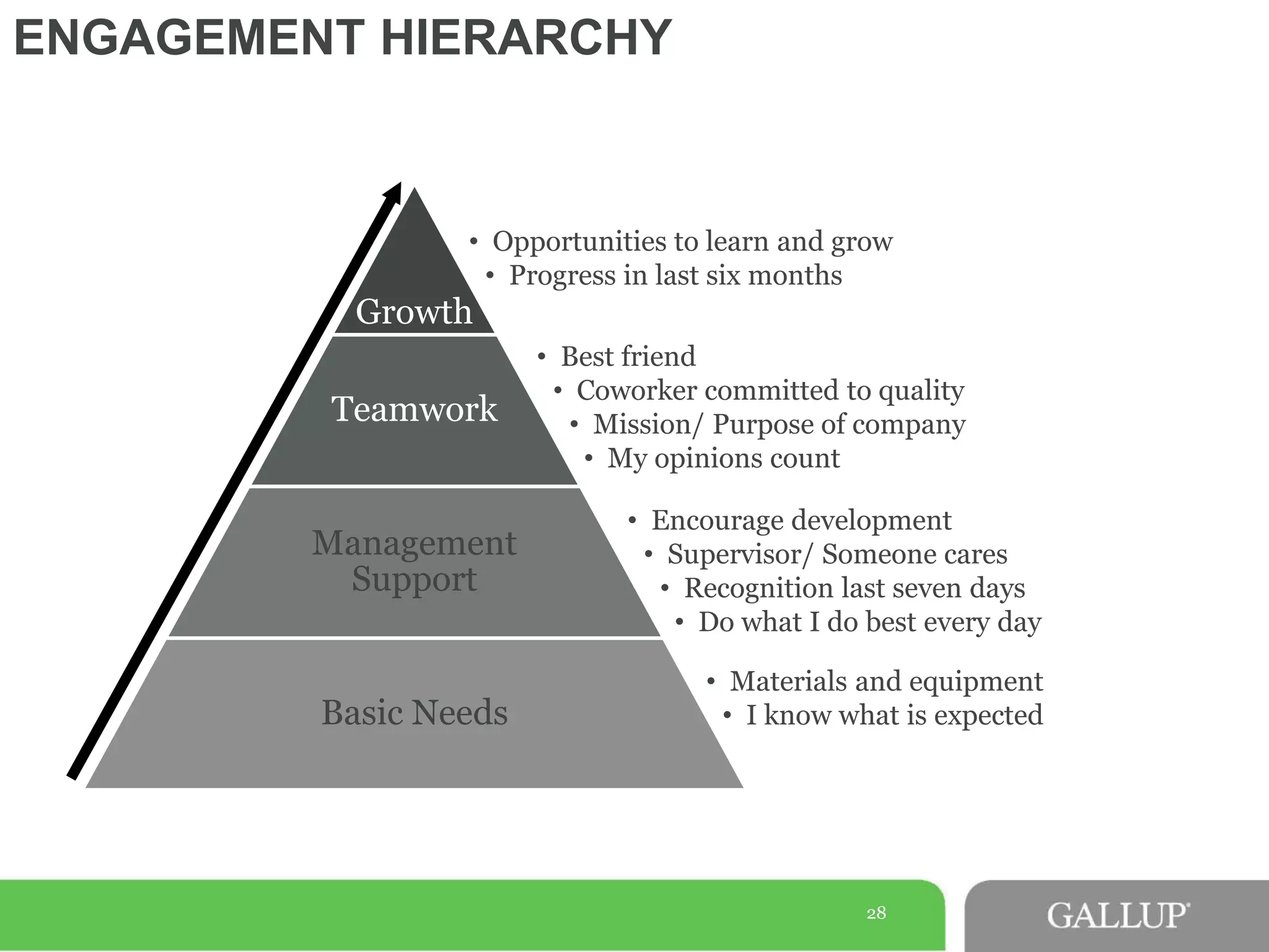 Employee Engagement Research by Gallup | PDF