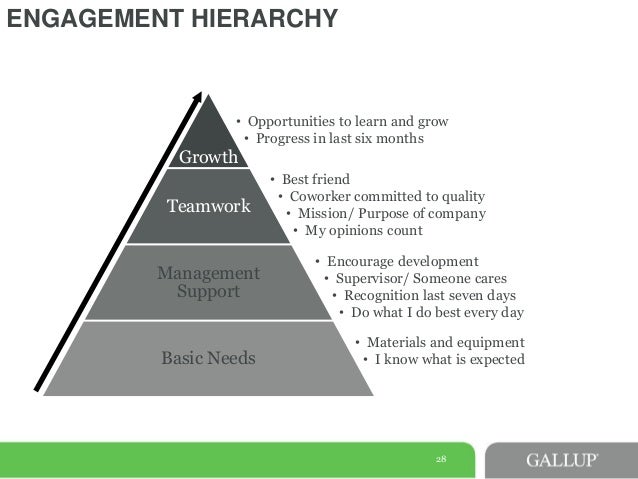 Employee Engagement Research by Gallup