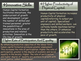 Human capital formation | PPTX