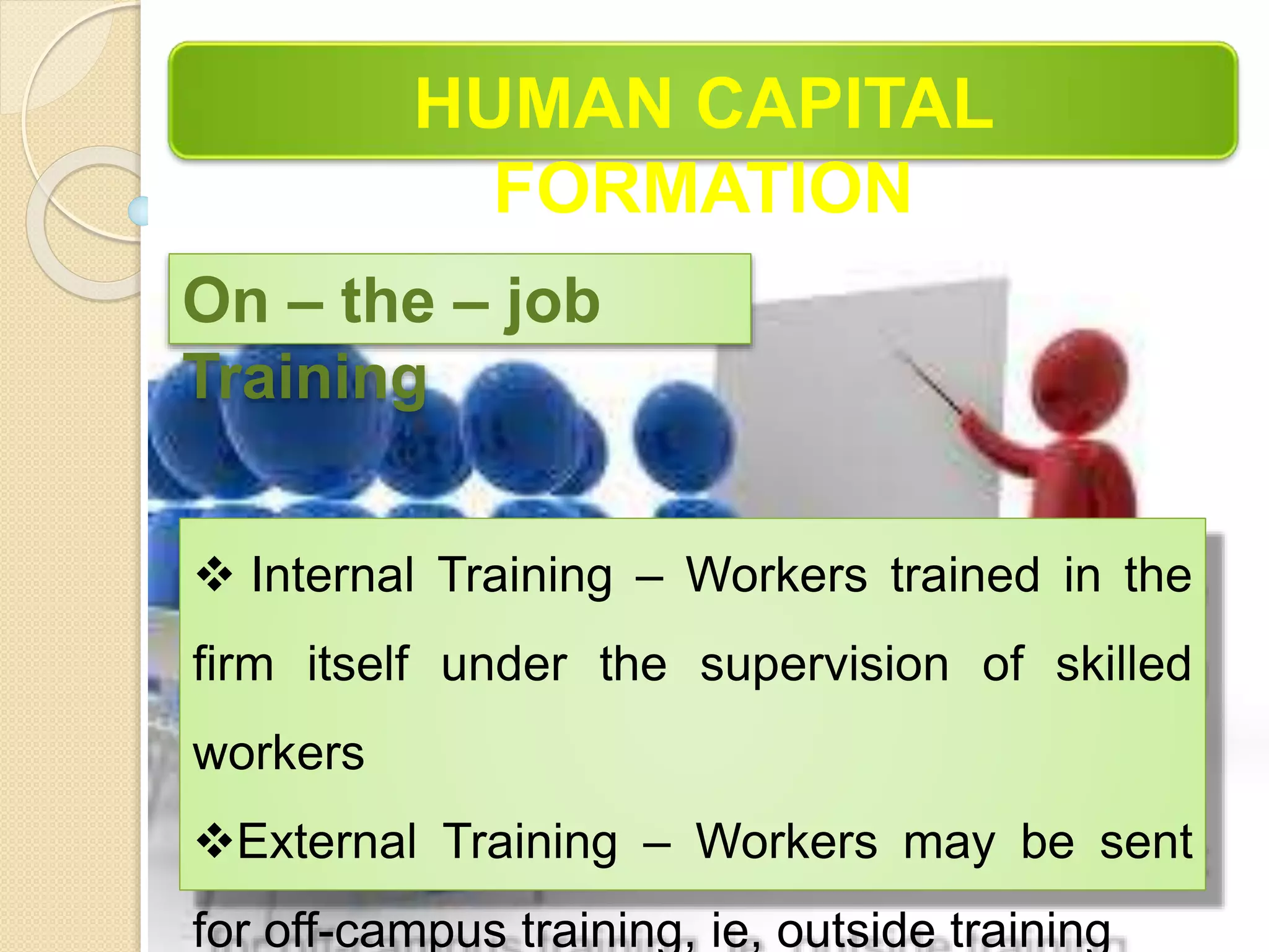 Human capital formation | PPTX