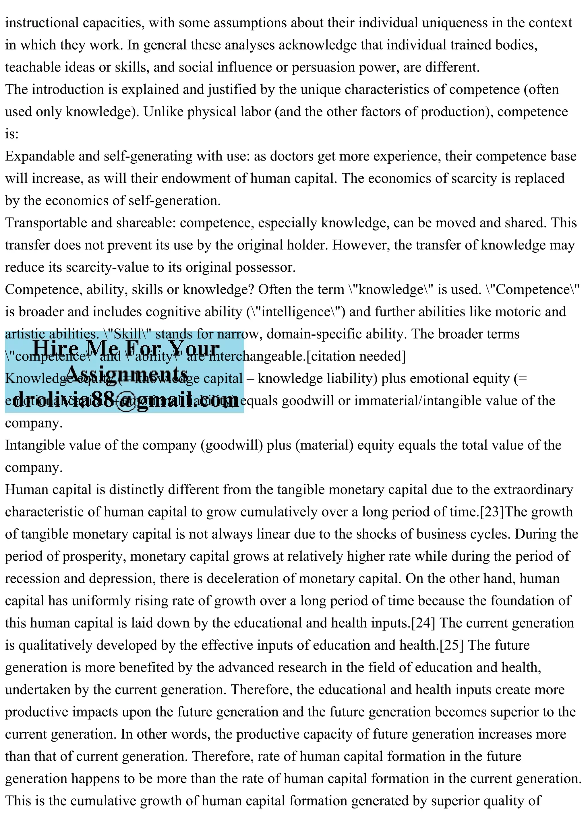 Human capital is the stock of knowledge, habits, social and personal.pdf