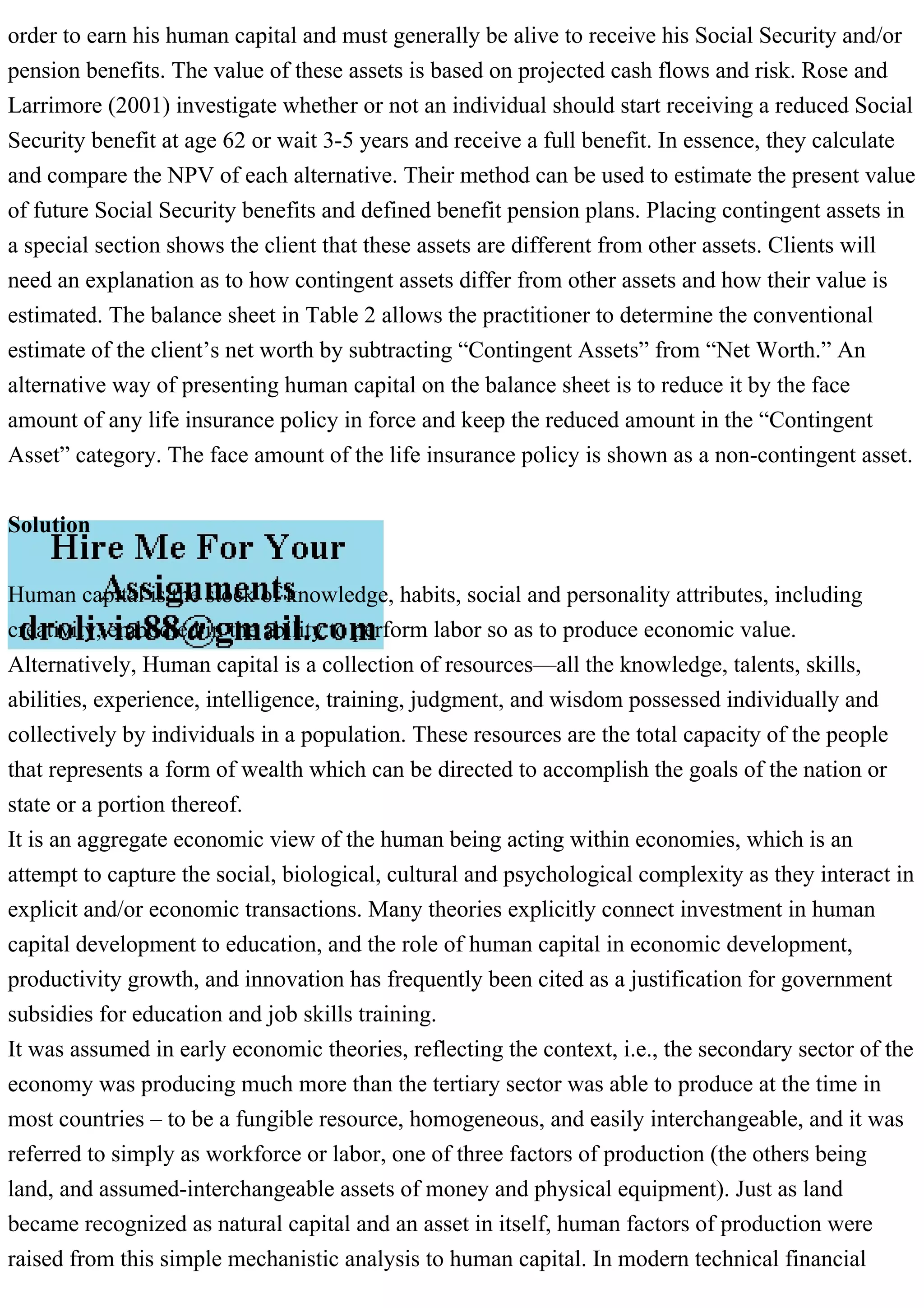 Human capital is the stock of knowledge, habits, social and personal.pdf