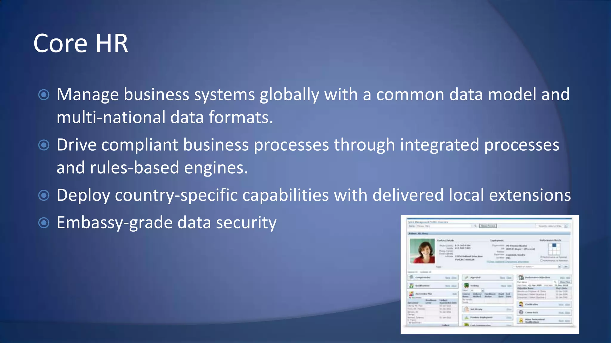 Human capital management oracle ERP | PPTX