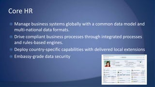 Human capital management oracle ERP | PPTX