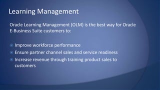 Human capital management oracle ERP | PPTX