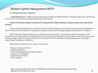 Human Capital Management in the Public Sector (2020) | PPT