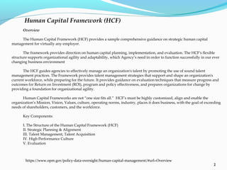 Human Capital Management in the Public Sector (2020) | PPT