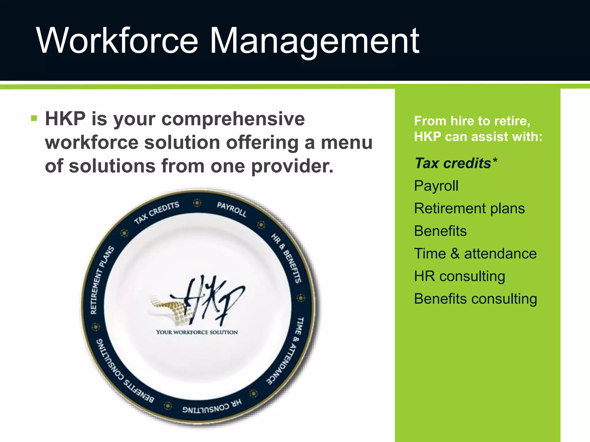 HR & Benefits Solutions - HKP | PPTX
