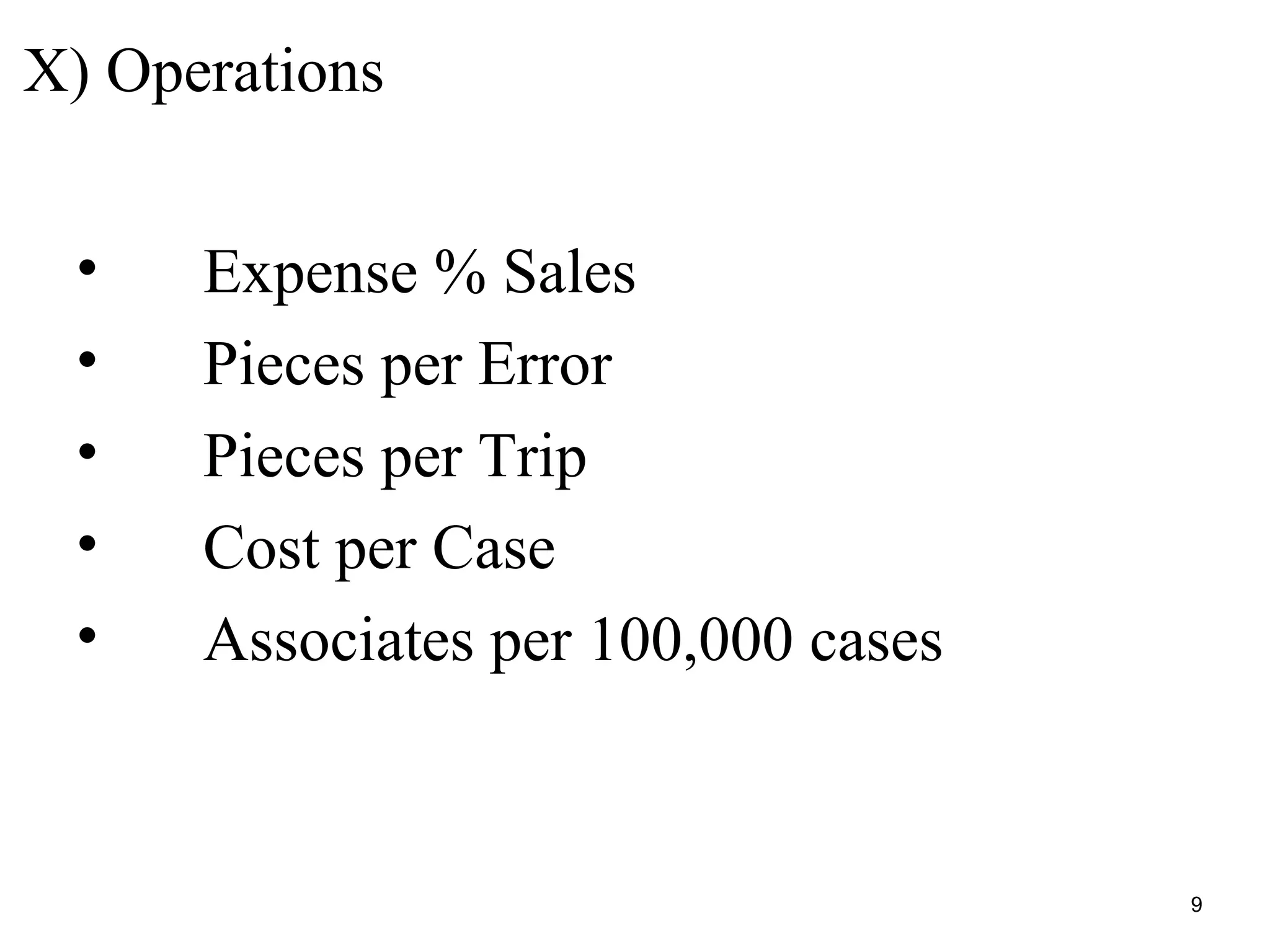 Human Capital Metrics (Sample) | PPT