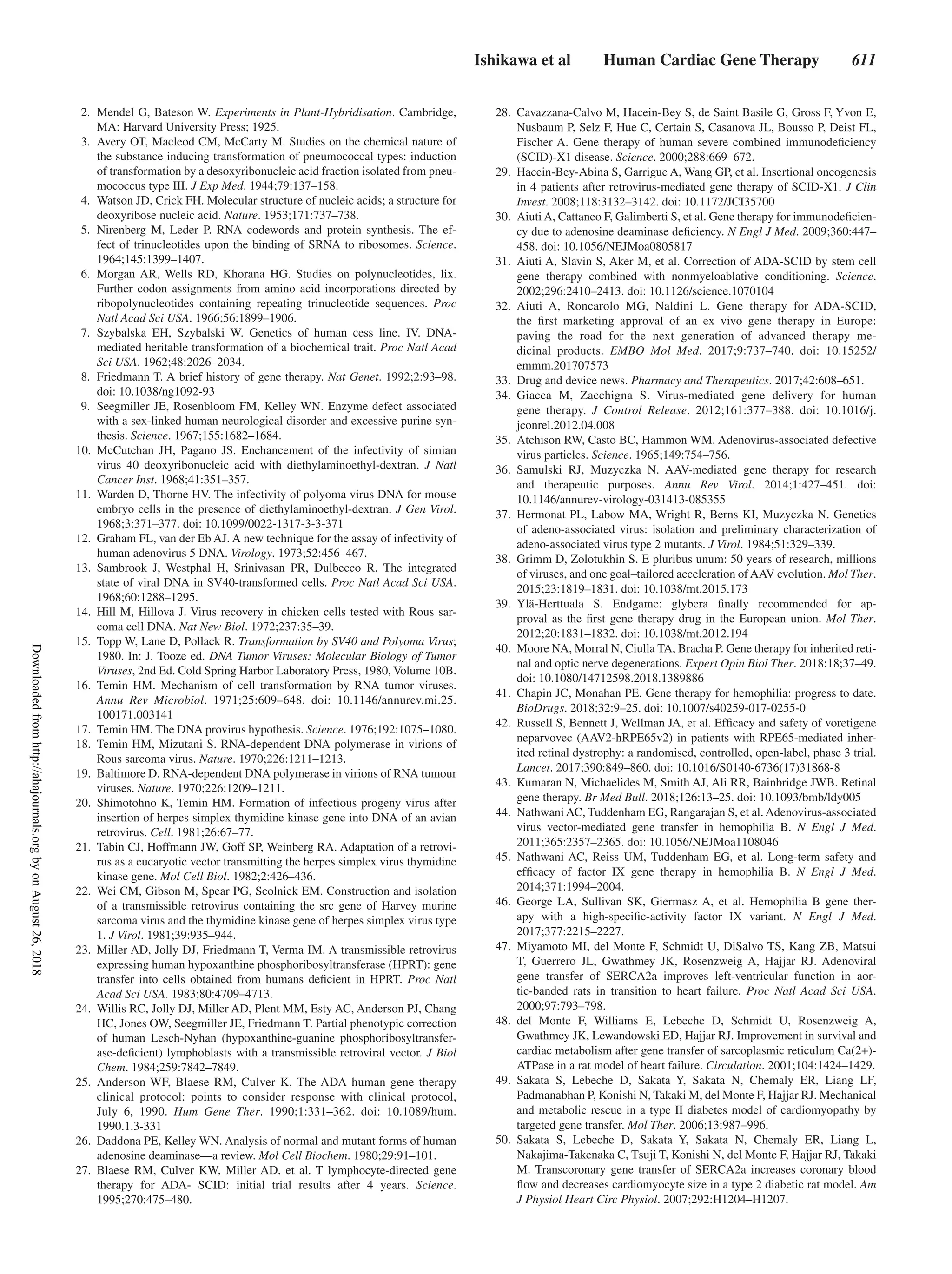 Human cardiac gene therapy | PDF