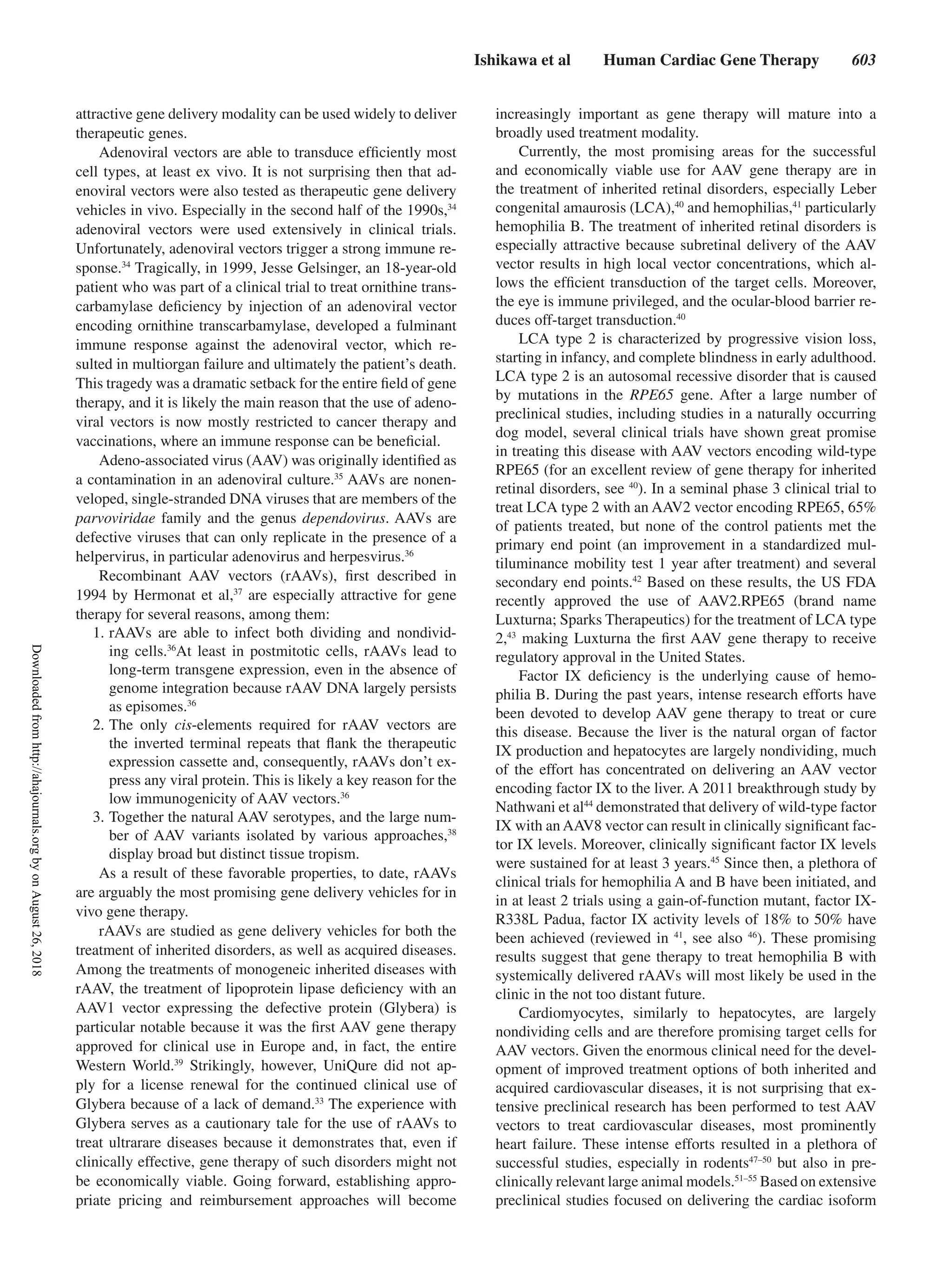 Human cardiac gene therapy | PDF