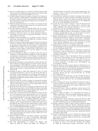 Human cardiac gene therapy | PDF