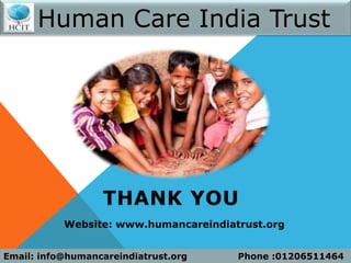 Human Care India Trust | PPTX
