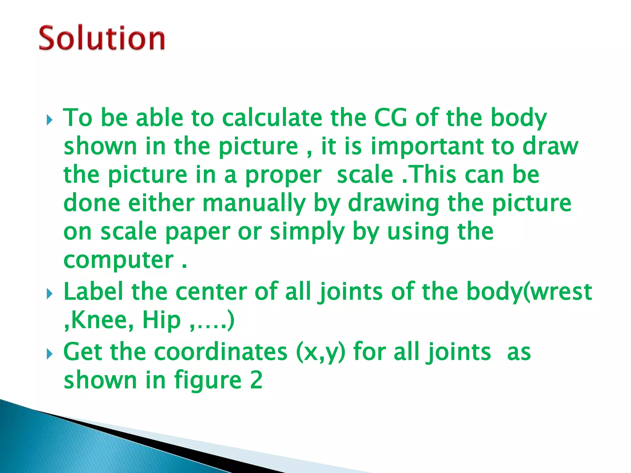 Human body center of mass and stability | PPTX