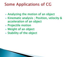 Human body center of mass and stability | PPTX