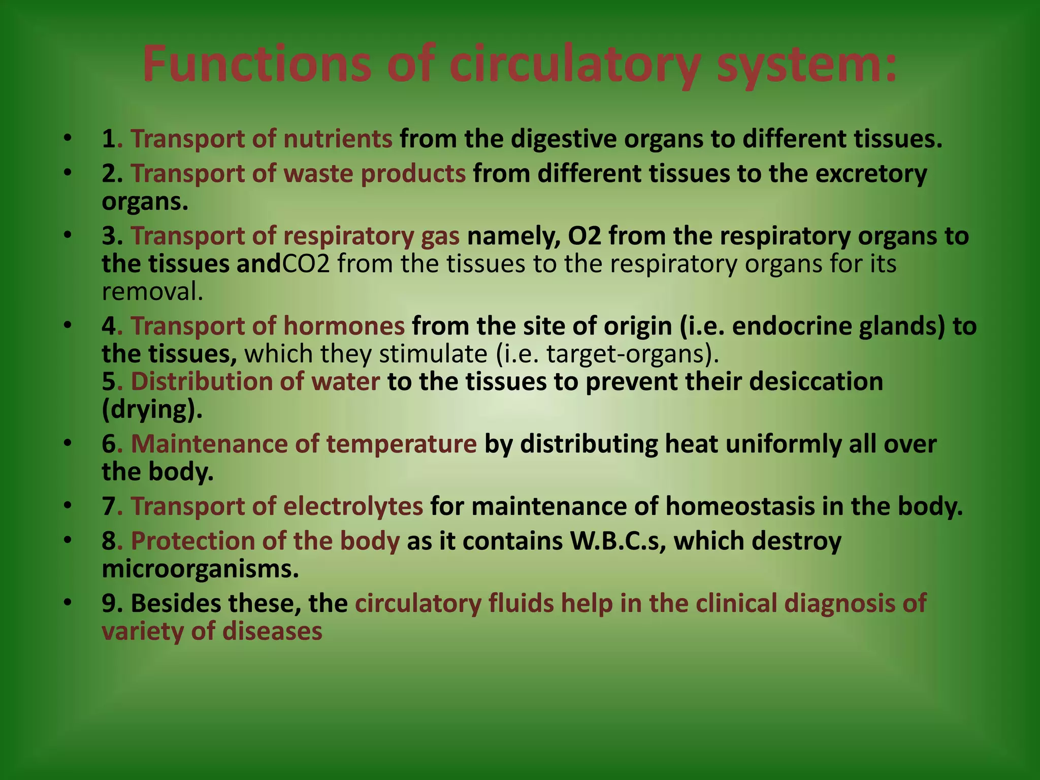 Human circulatory system | PPTX