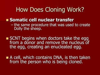 Human cloning | PPTX