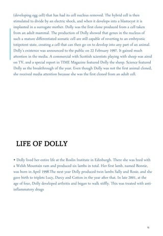 Investigatory Project Biology-Human Cloning- Firdaus Mazumdar-11th | PPTX