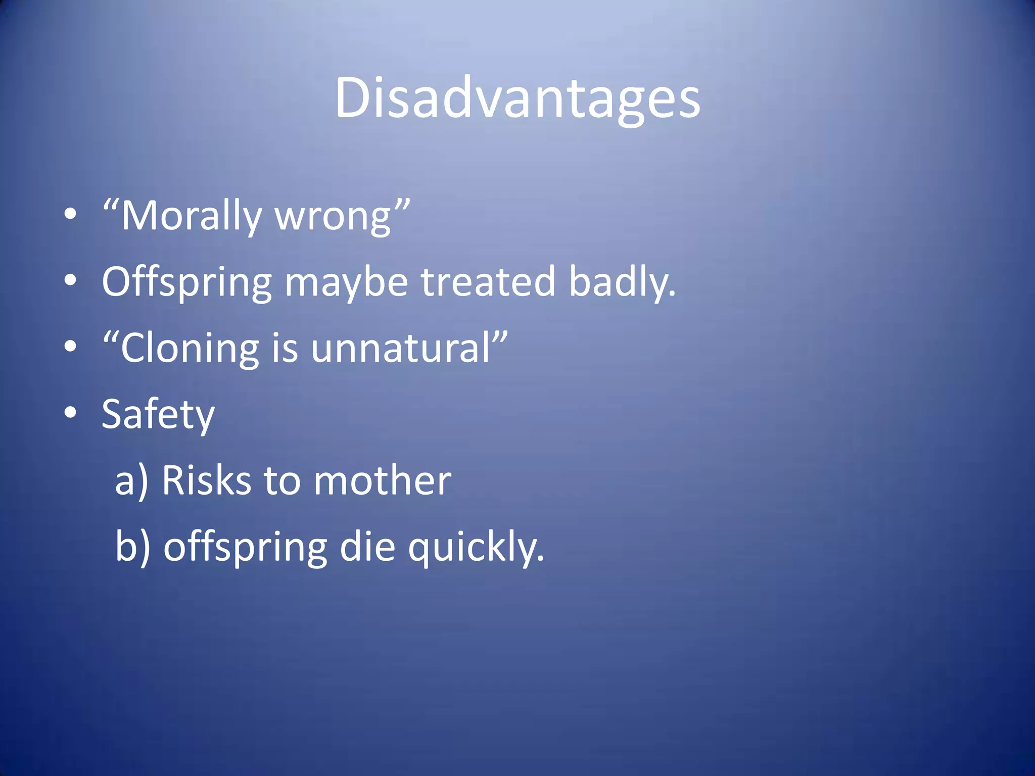 Human cloning powerpoint on flash 2 | PPTX