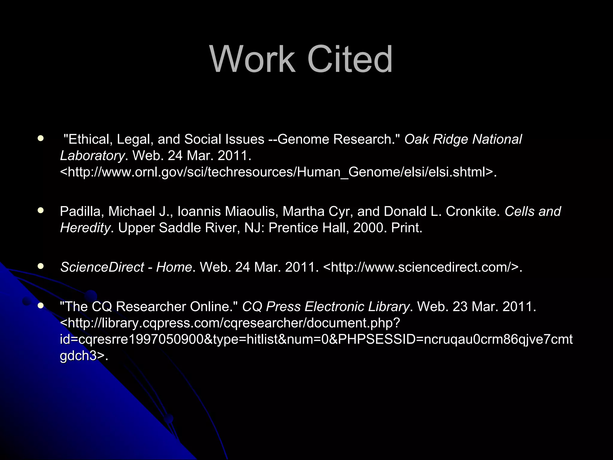 Human cloning project | PPT | Genetics | Science