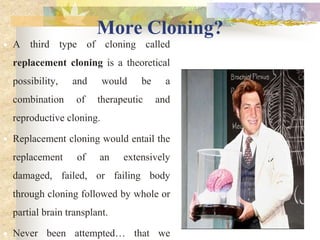 Human clonning.... | PPT