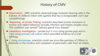 Human cmv in immuncompromised and congential patients 2019 | PPTX