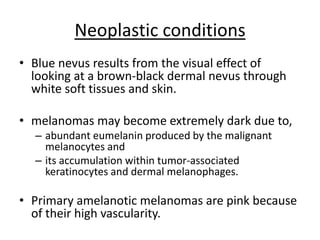 Human colors. color of normal and pathologic tissue | PPTX