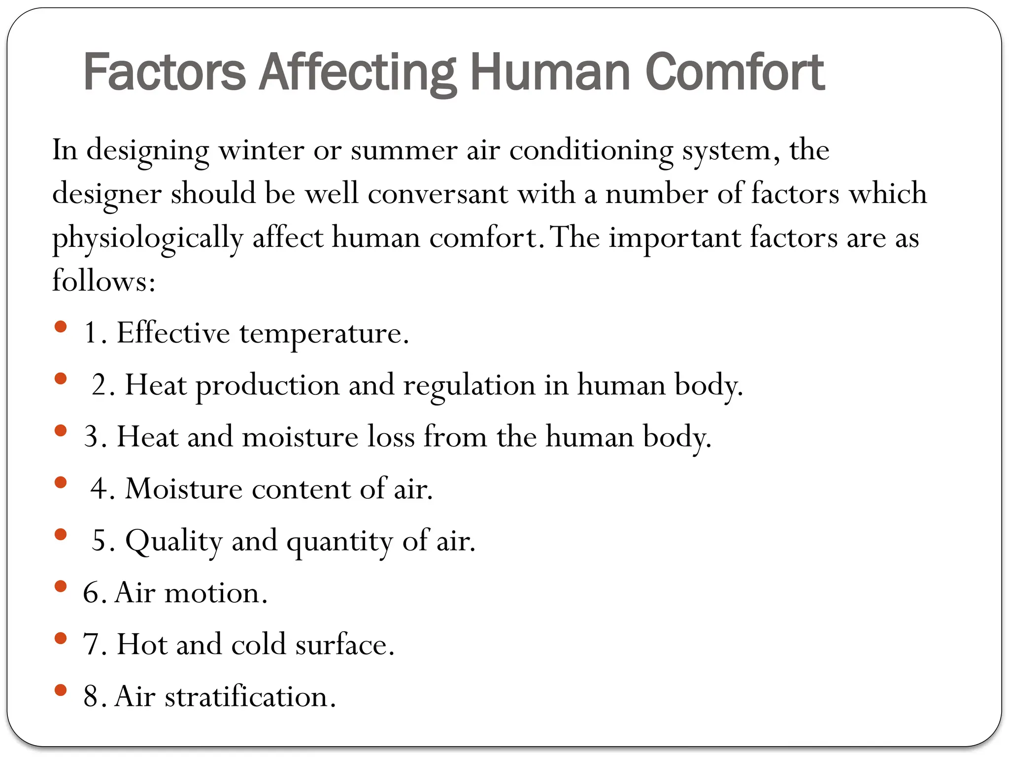 HUMAN COMFORT and comfort chart.pptx