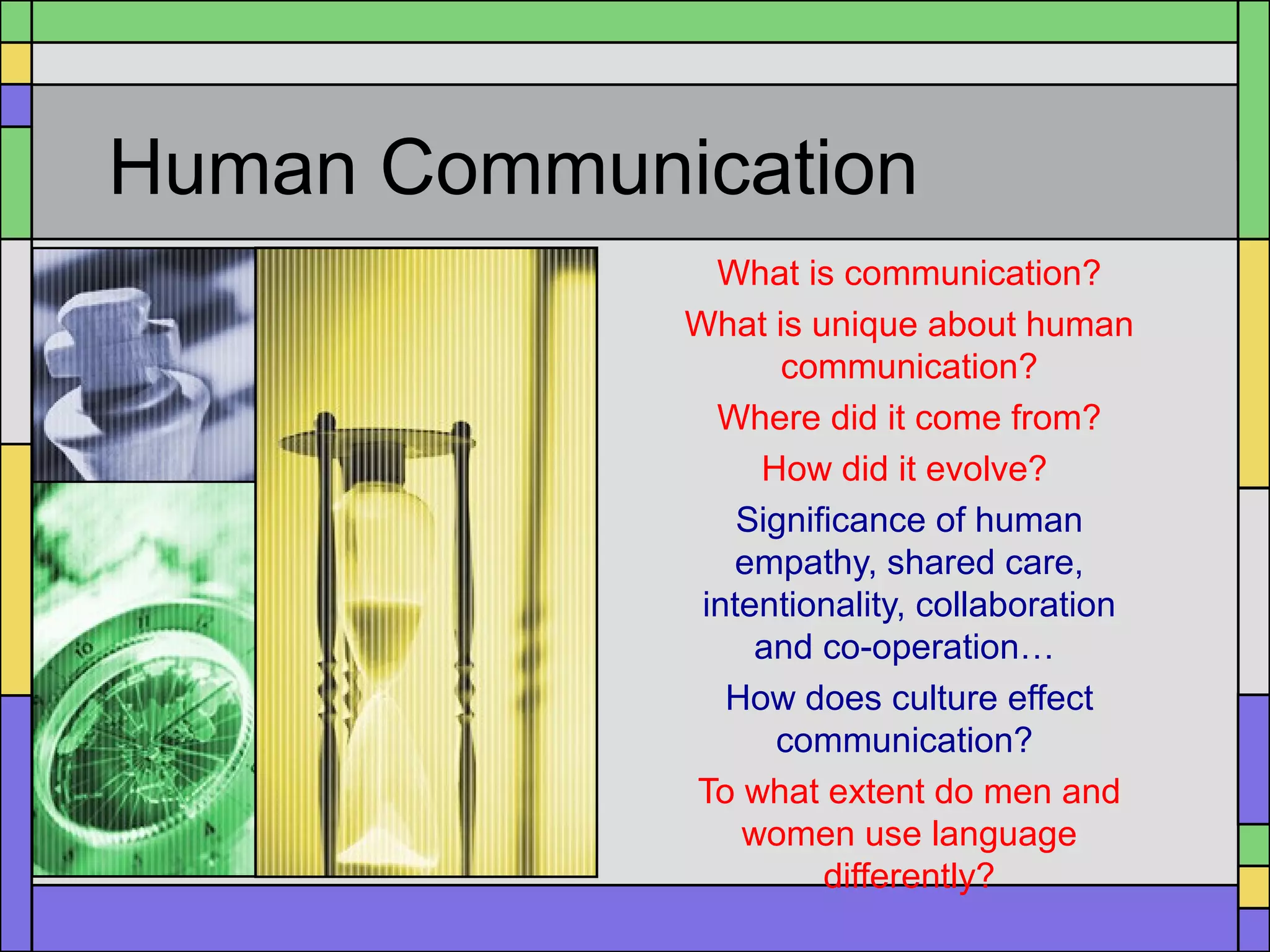 Materi Human communication 2 (A Presenation) | PPT