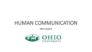 Human communication ch 2 pp | PPT