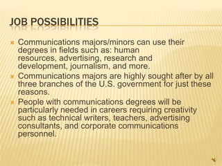 Human Communication Studies | PPTX | Undergraduate Education | College ...
