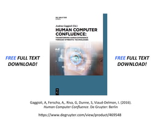 Human computer confluence | PPT