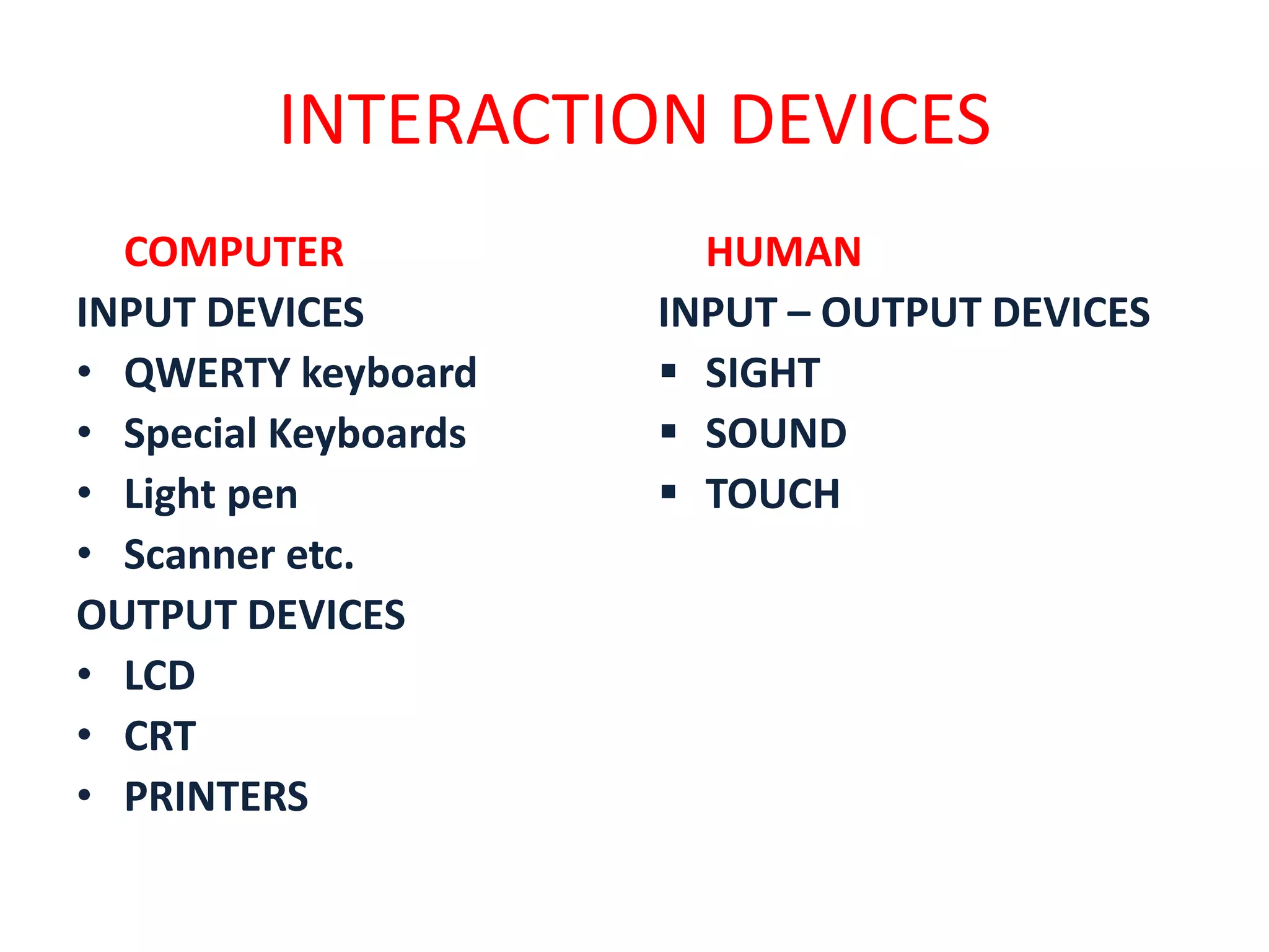 Human computer interaction | PPTX