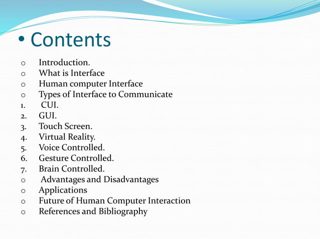 Human computer interaction | PPT