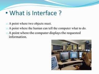 Human computer interaction | PPT