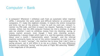 Human computer interaction | PPTX | Technology & Computing