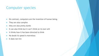 Human computer interaction | PPTX | Technology & Computing