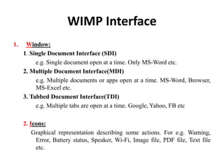 Human Computer Interaction - Interaction Design | PPTX