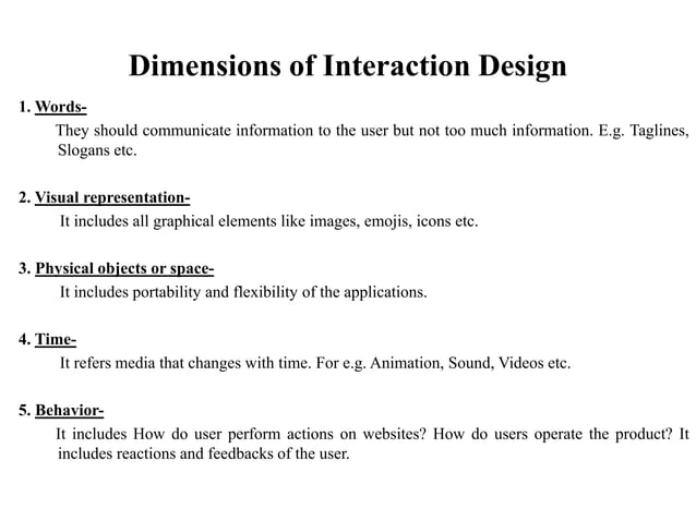 Human Computer Interaction - Interaction Design | PPTX
